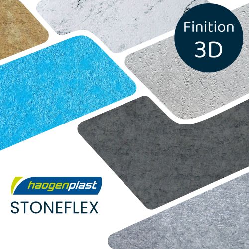 Liner PVC Armé 3D Stoneflex - Haogenplast
