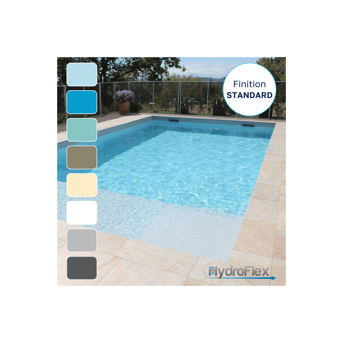 Liner PVC armé - Revêtement piscine
