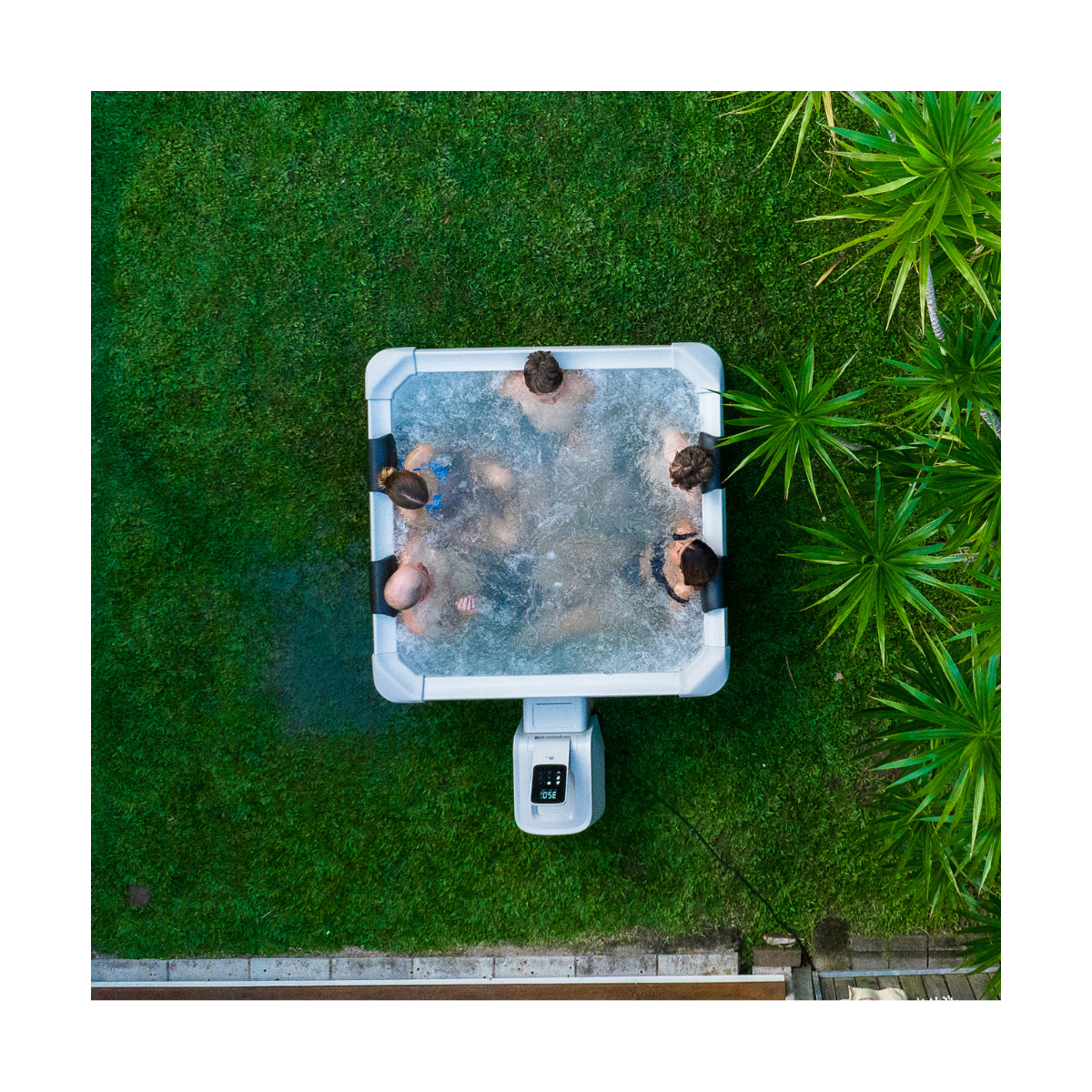 Spa rigide Amber MSpa 6 Places – Luxe et Connecté Wi-Fi