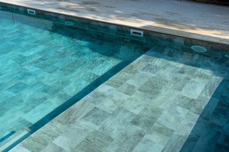 Liner PVC armé 3D Stonetile Haogenplast